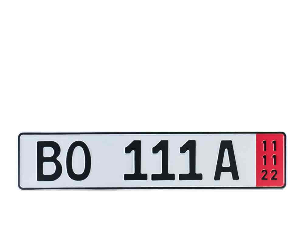 Wir fertigen hochwertige Autoschilder, Kennzeichen, Autokennzeichen und ...