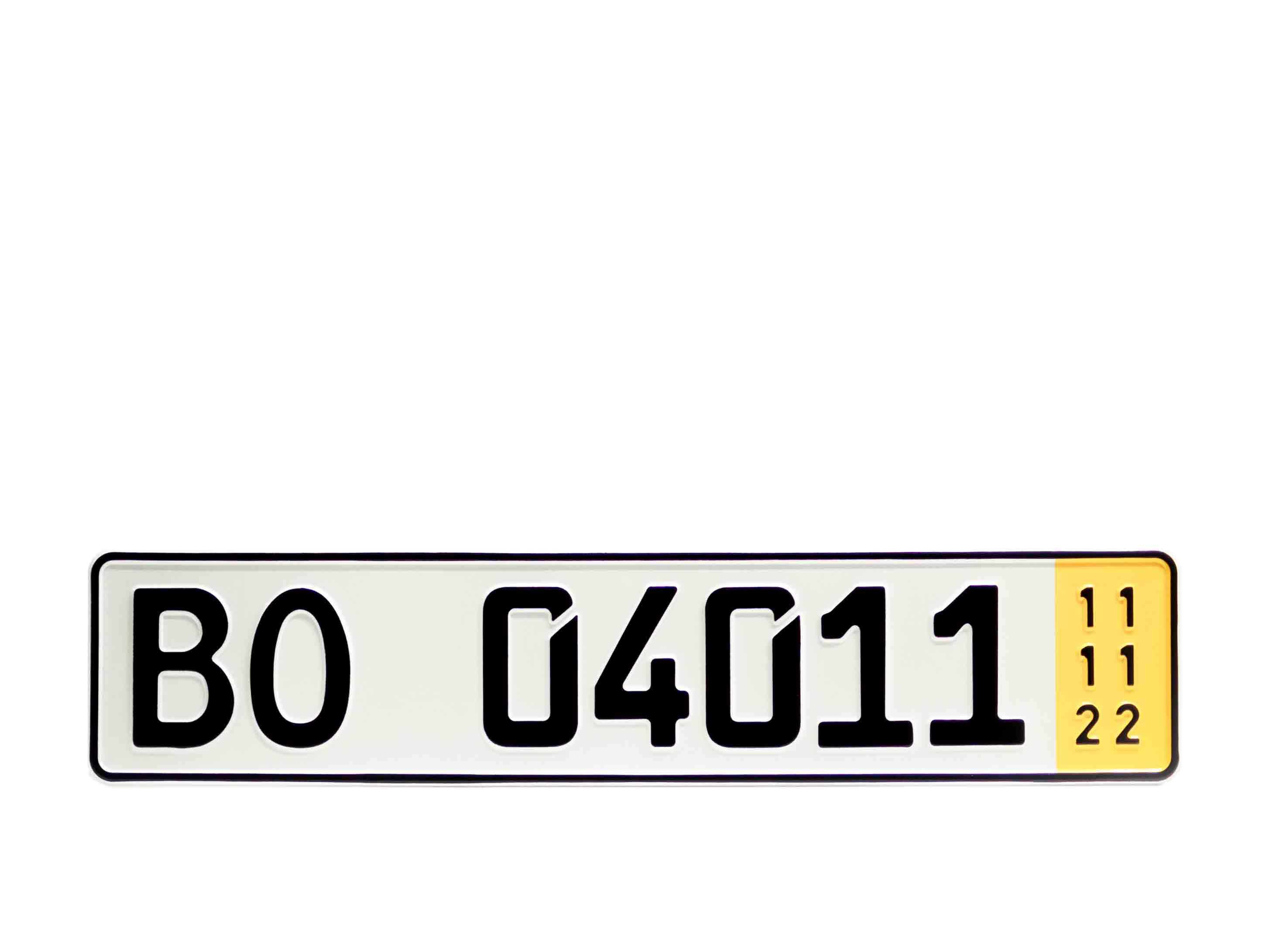 Wir fertigen hochwertige Autoschilder, Kennzeichen, Autokennzeichen und ...